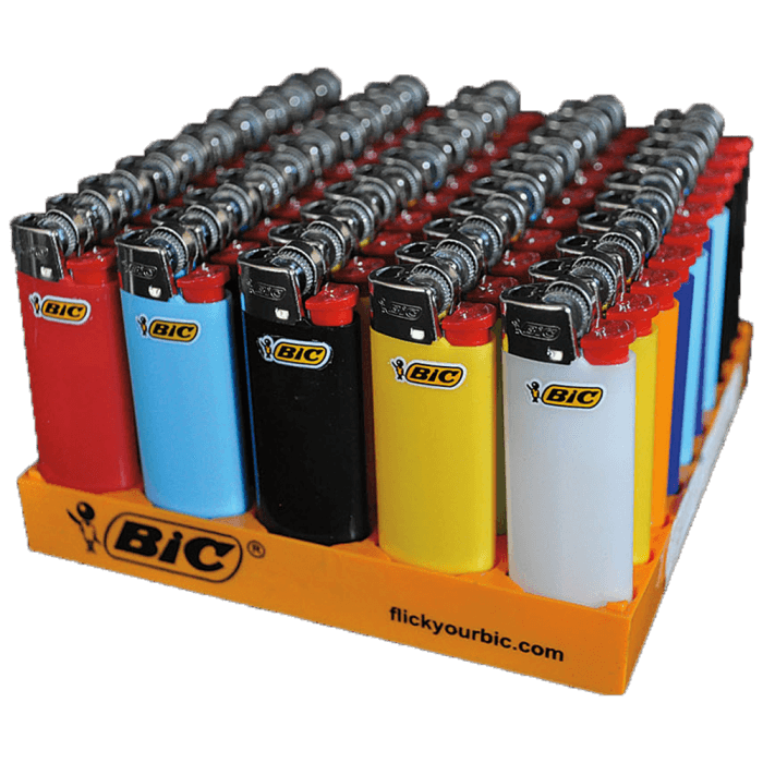 BIC Mini Lighter 50pk - Genuine Quality Lighters – Paloma Nuts ...