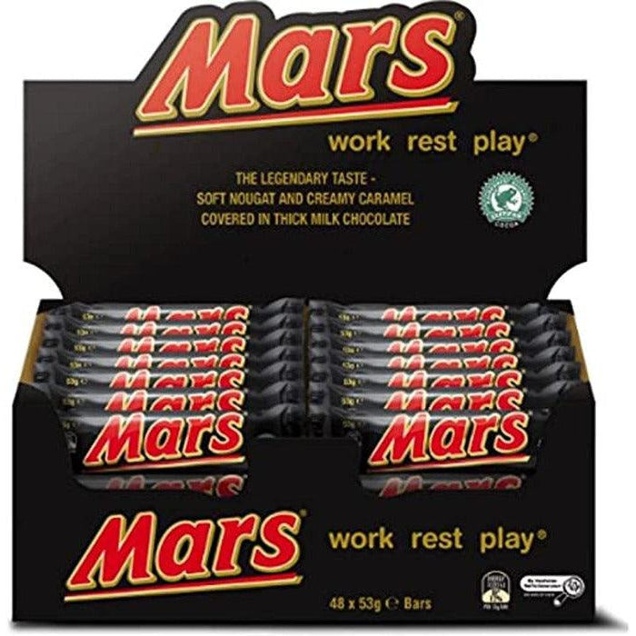 MARS BAR 53G X 48 – Paloma Nuts & Confectionery