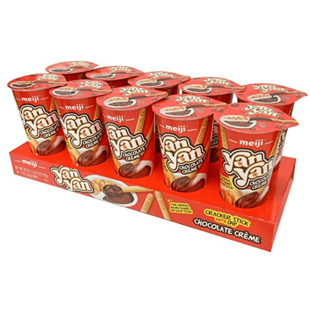 meiji Yan-yan! Choco Dip Biscuit Snack 44g (10 pack) – Paloma Nuts ...